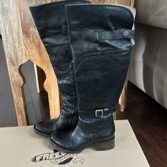 Freebird by Steven | Shoes | Freebird Black Quebc High Boots | Poshmark